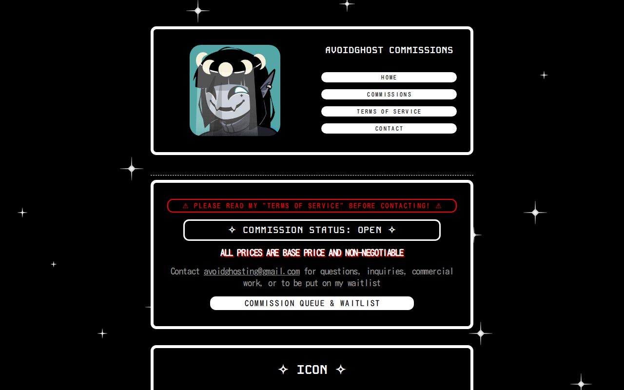 avoidghost commissions